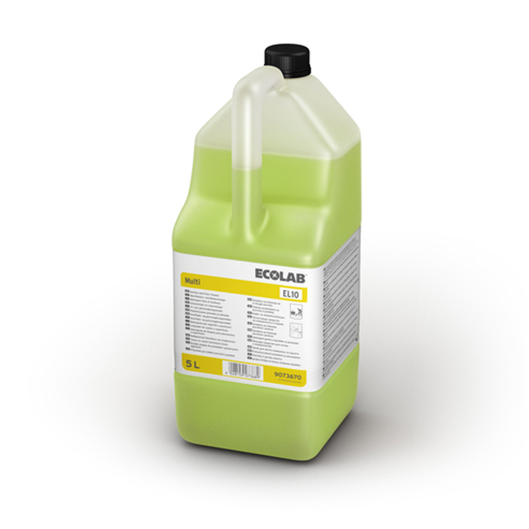 Ecolab Multi EL10 HD Degreaser for floors & surfaces (2 x 5lt) 9073670 ...