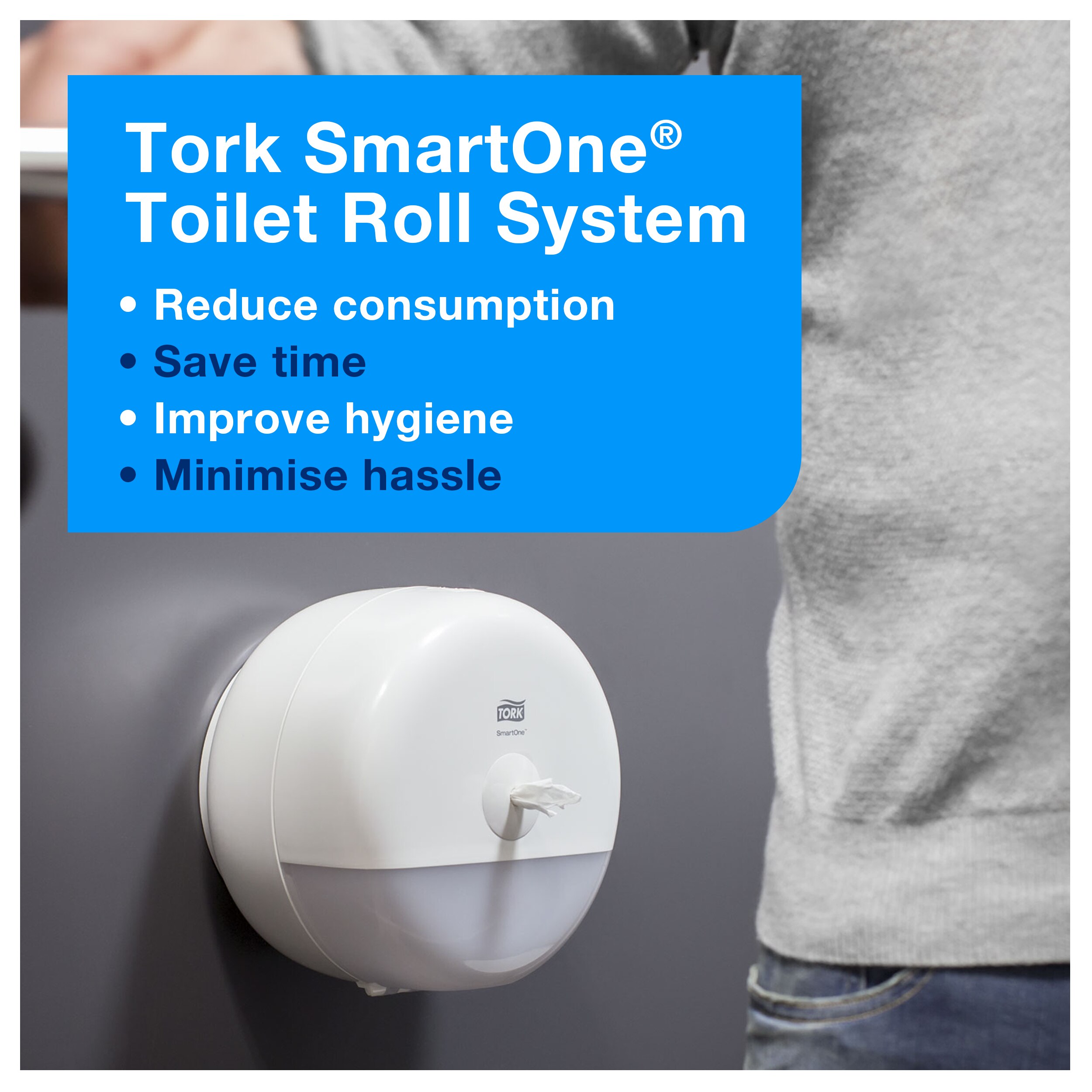 Tork Advanced SmartOne Toilet Roll (T8) 472242 Eco Label - Lime Sustainable Supplies