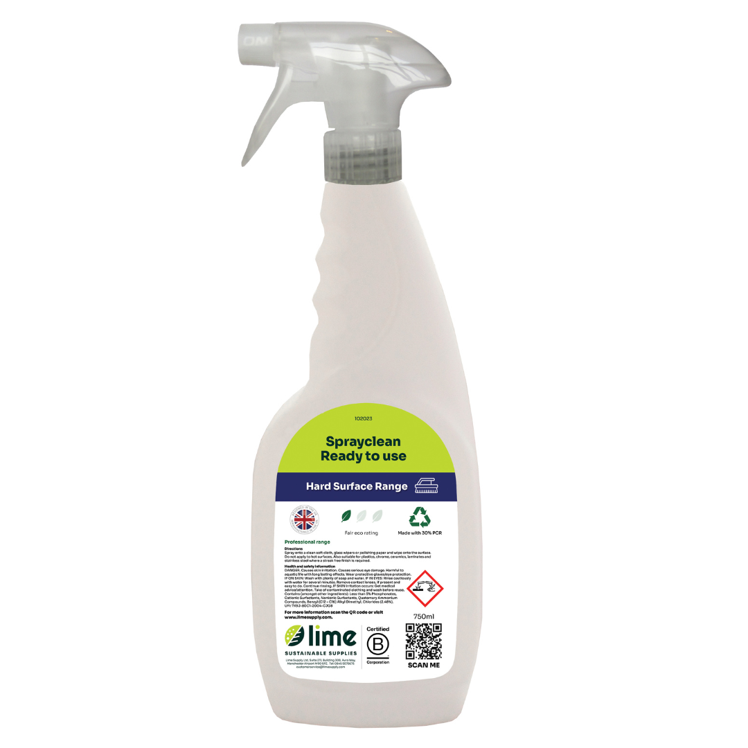 Sprayclean concentrate degreaser 6 x 750ml - Lime Sustainable Supplies