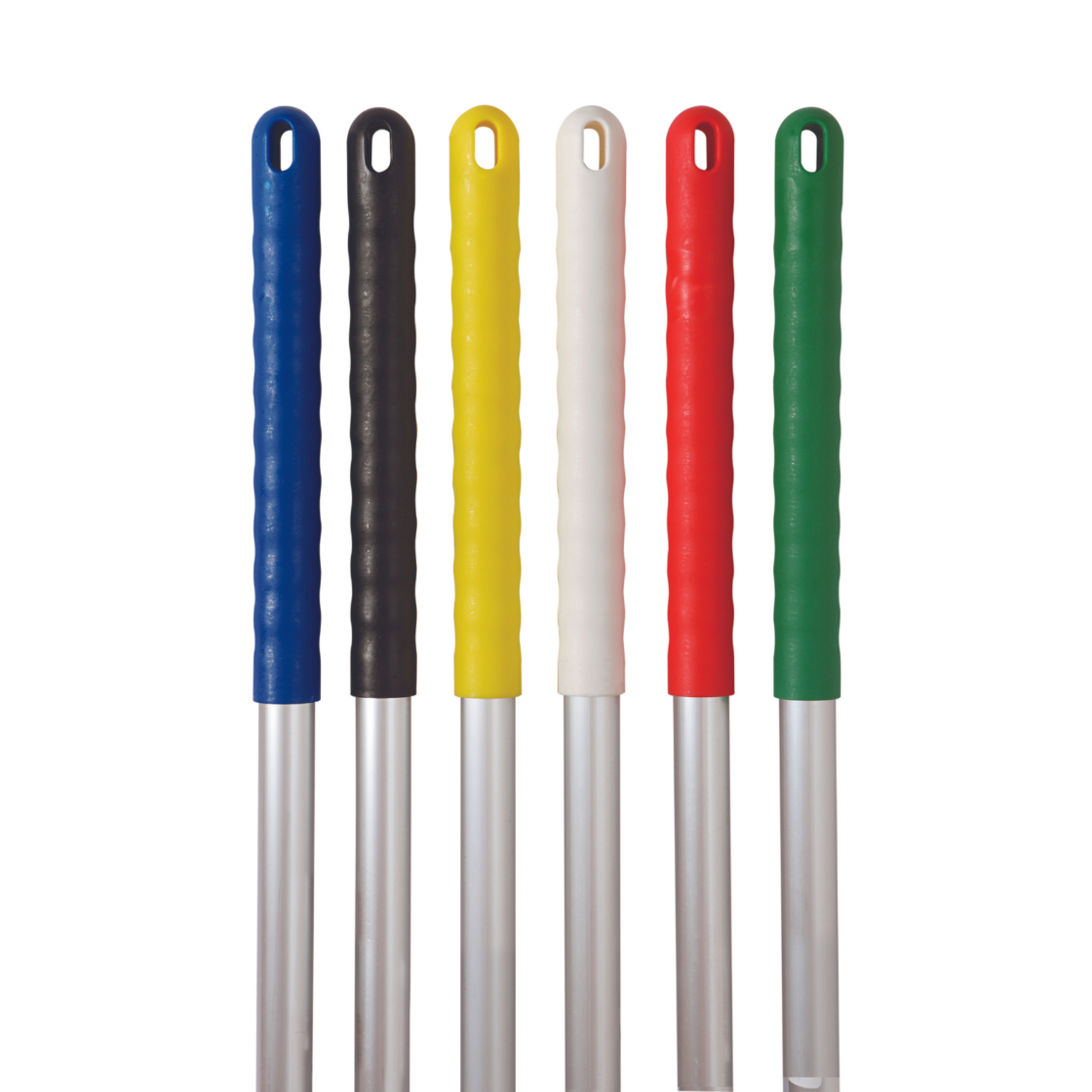 Exel Aluminium colour coded mop handle - Lime Sustainable Supplies