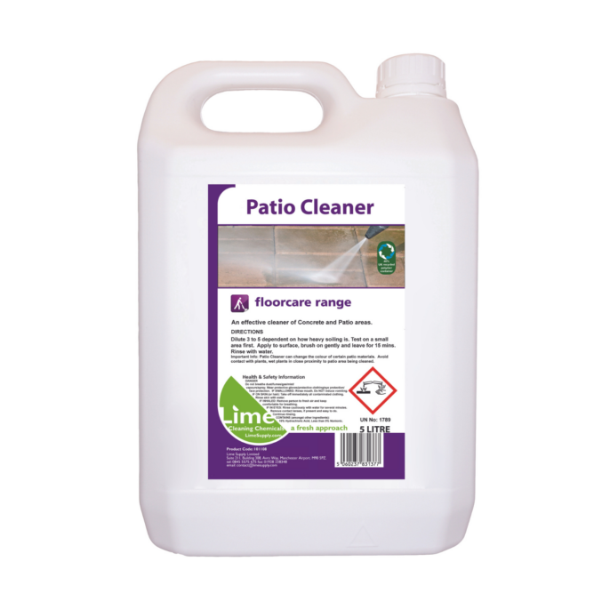 Patio Cleaner 2x5lt - Lime Sustainable Supplies