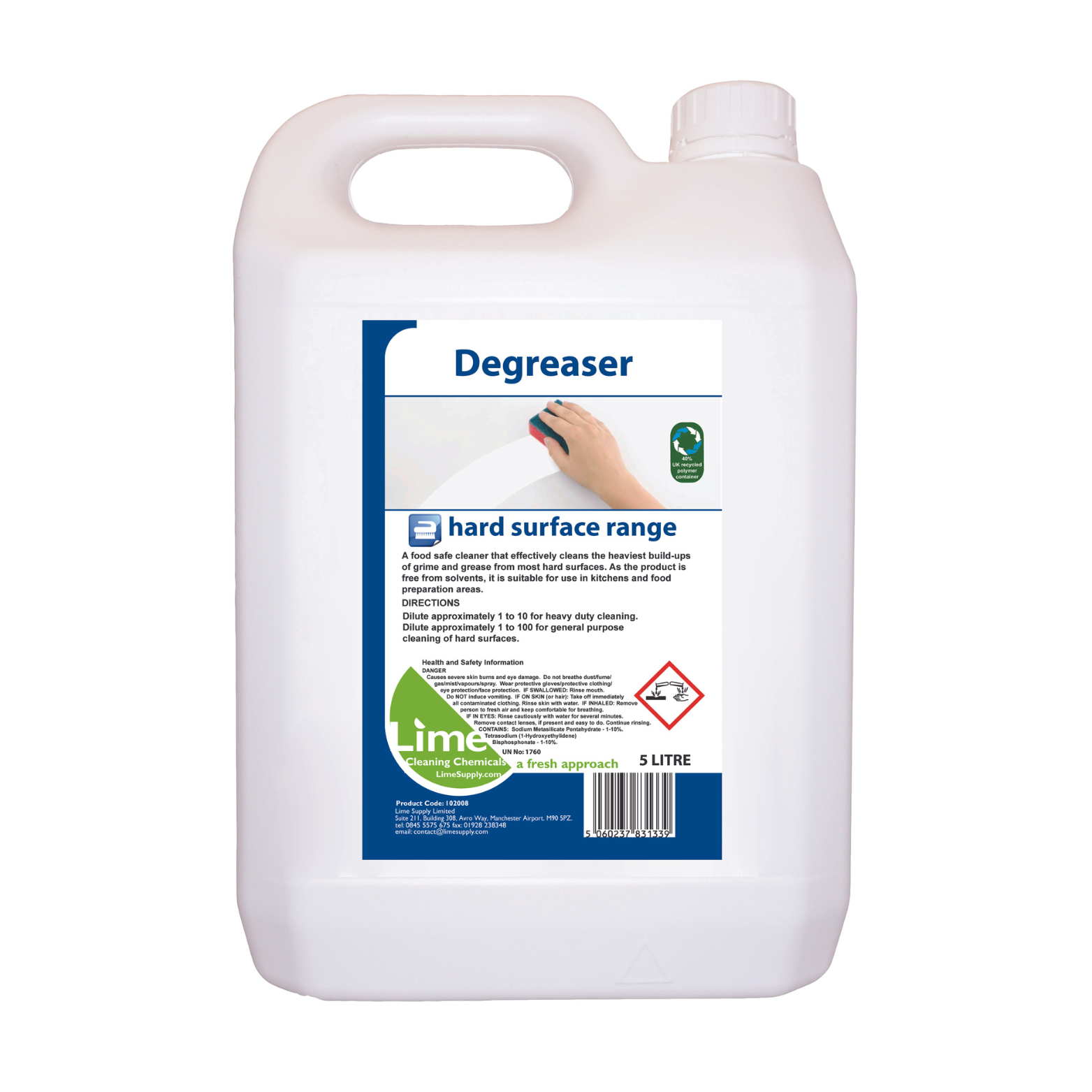 Degreaser 2x5lt - Lime Sustainable Supplies