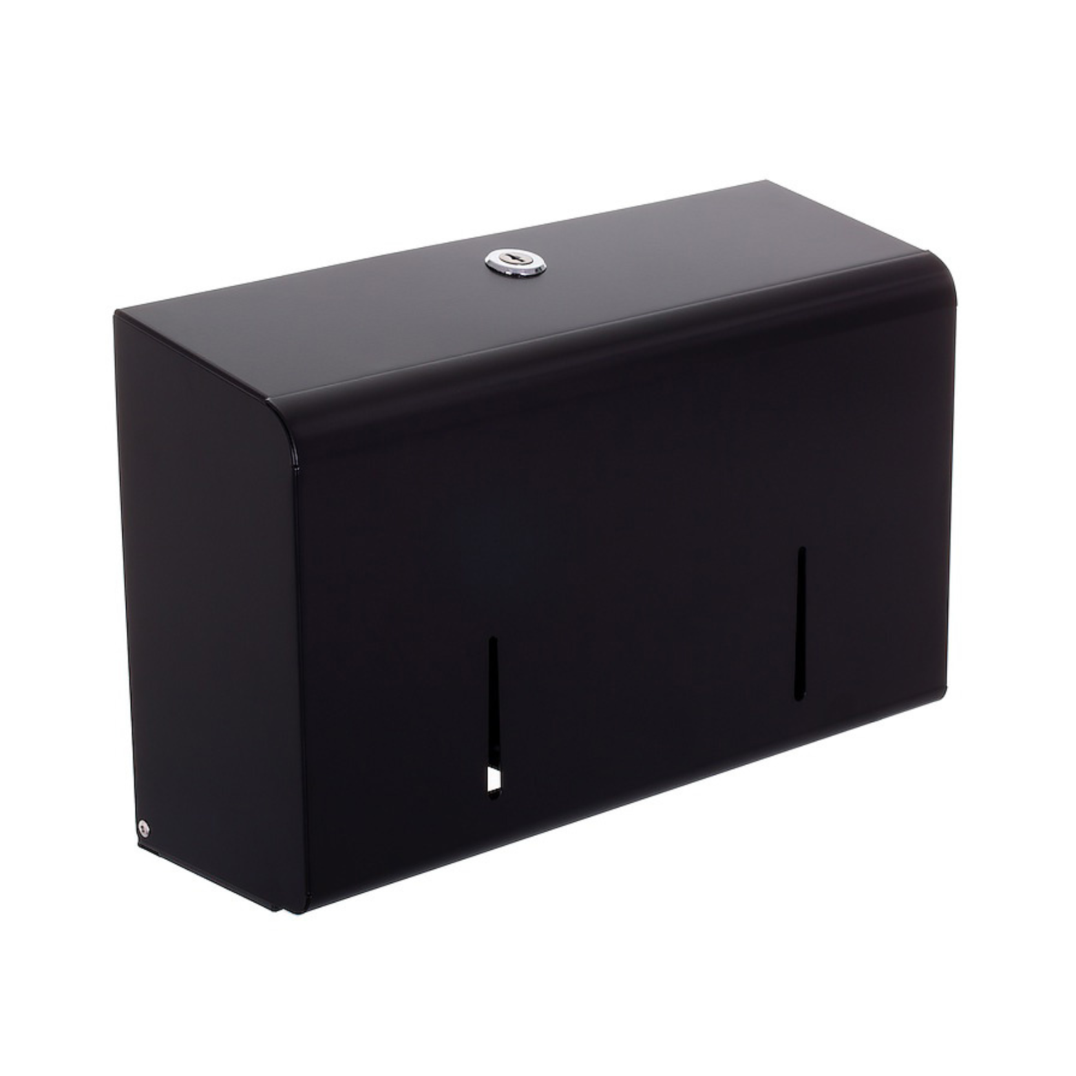 Matt black steel twin cored mini micro dispenser - Lime Sustainable ...