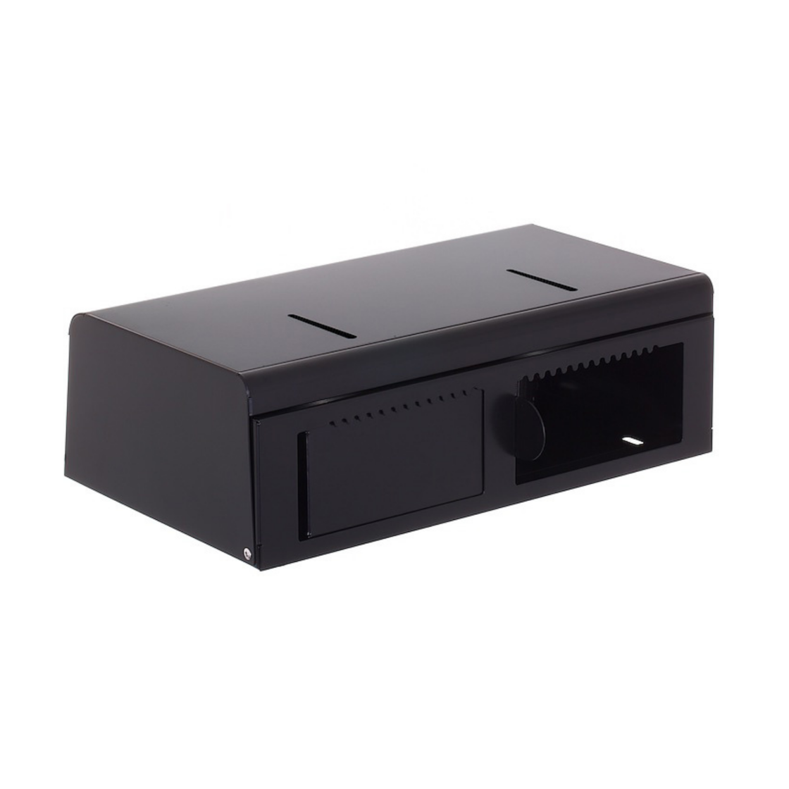 Matt black steel twin cored mini micro dispenser - Lime Sustainable ...