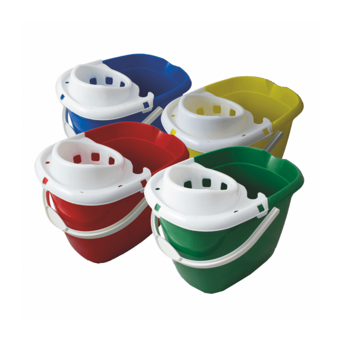Socket colour coded mop bucket - Lime Sustainable Supplies
