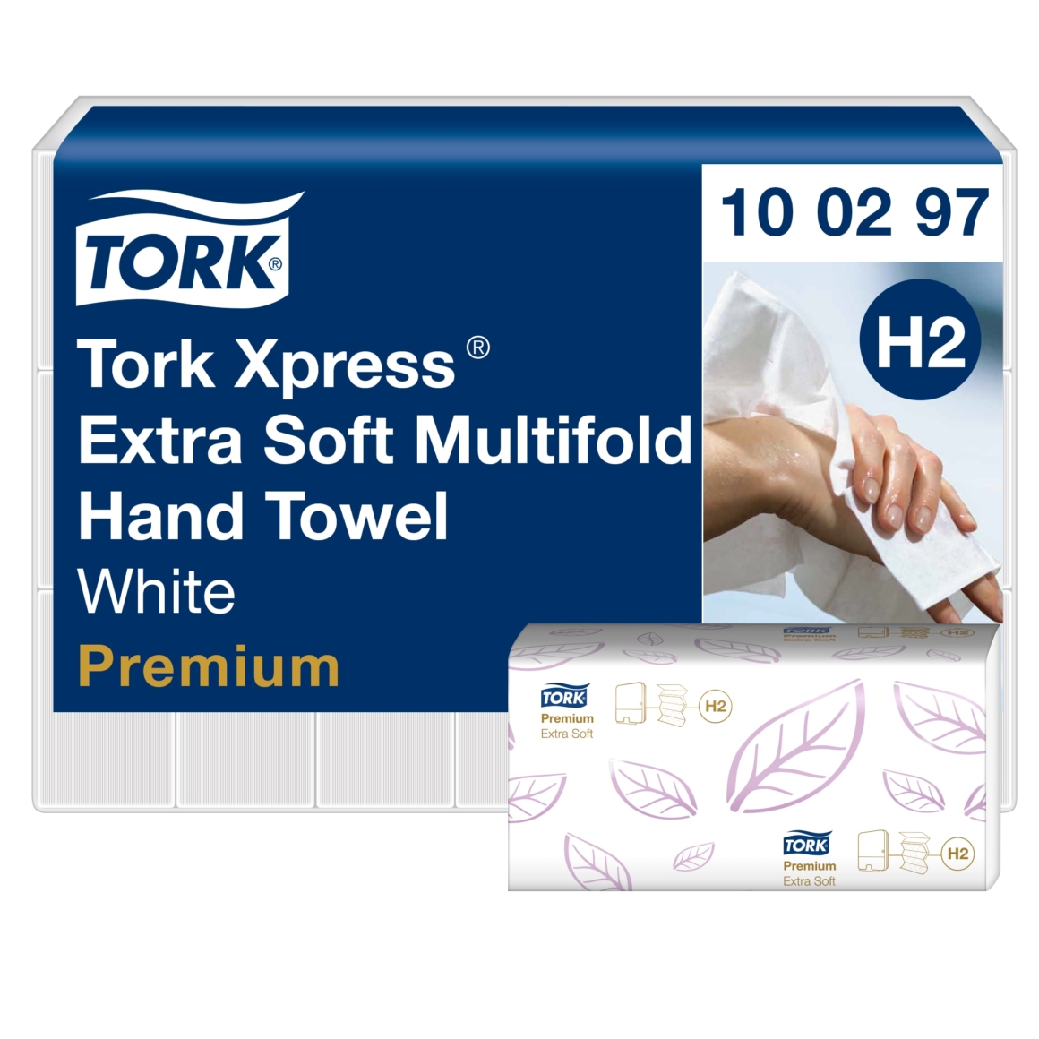 Tork Premium Xpress Extra Soft Multifold Hand Towel (H2) 100297 Eco ...