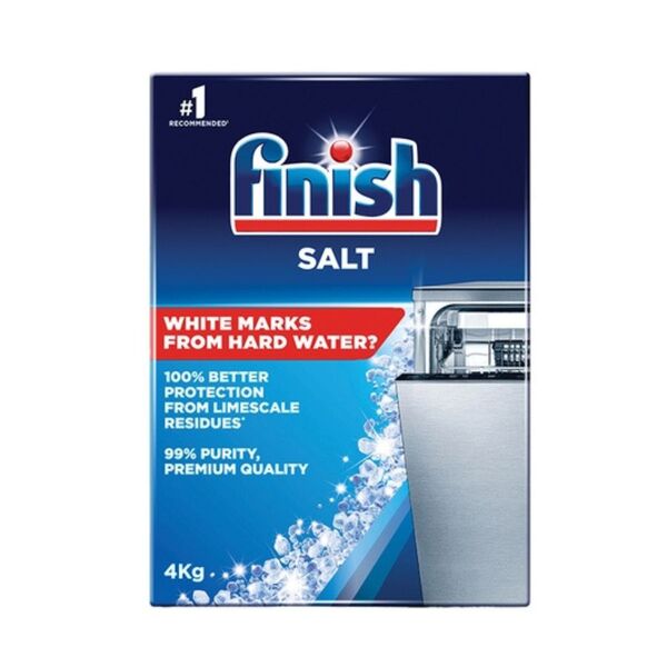 Finish Dishwasher pure salt 4kg pack - Lime Sustainable Supplies