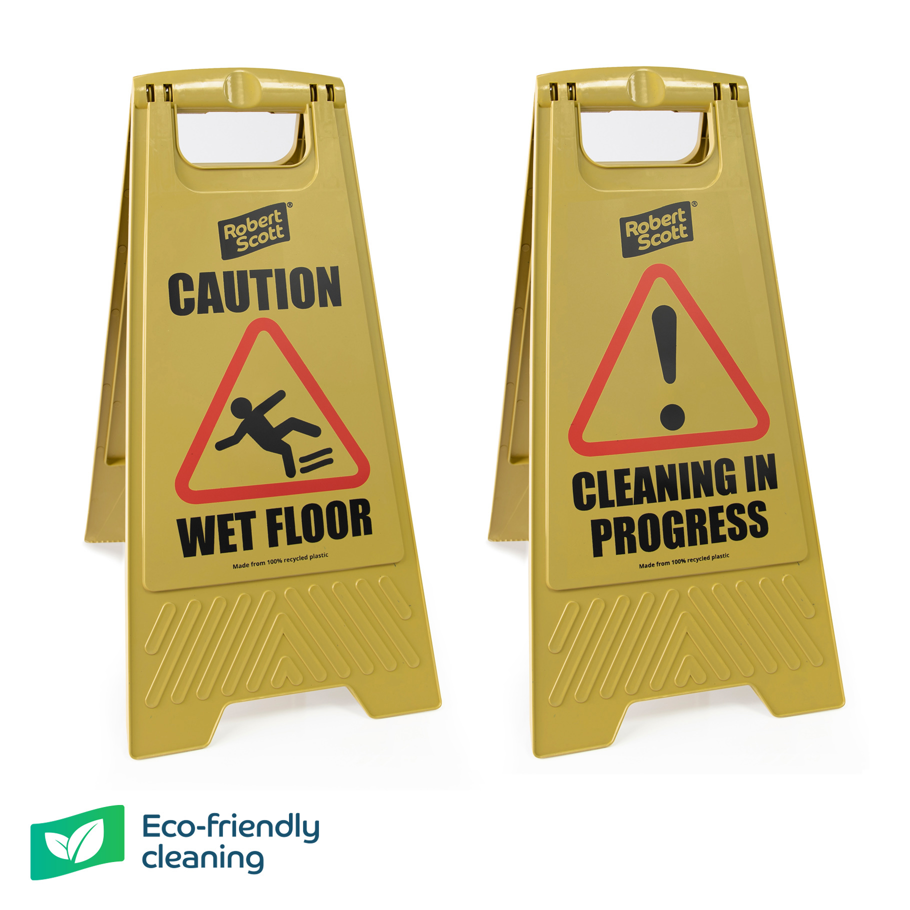 Wet Floor cleaning safety sign - Lime Sustainable Supplies