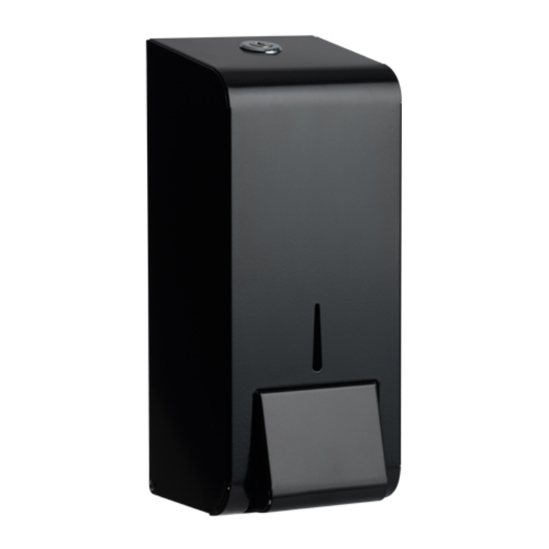 Matte Black steel liquid soap dispenser - Lime Sustainable Supplies