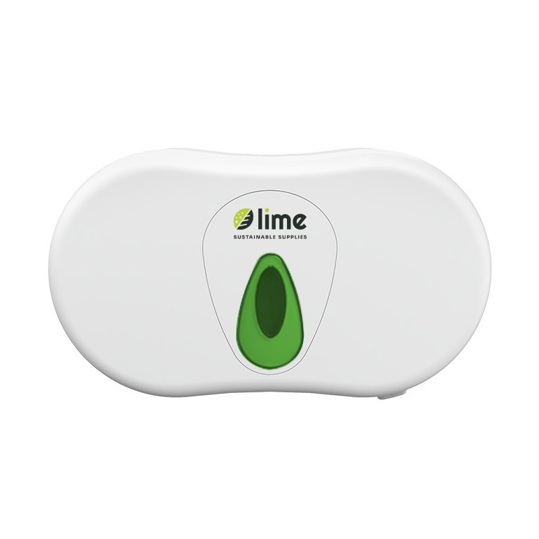 Modular Mini Micro twin core dispenser - Lime Sustainable Supplies