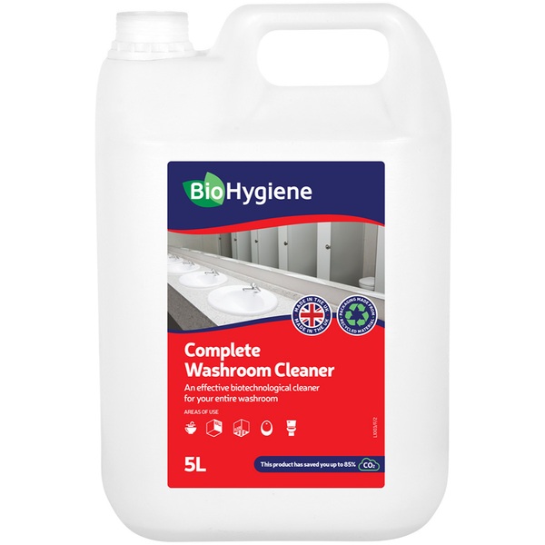 BioHygiene Complete Washroom Cleaner Super Concentrate 2x5ltr - Lime ...