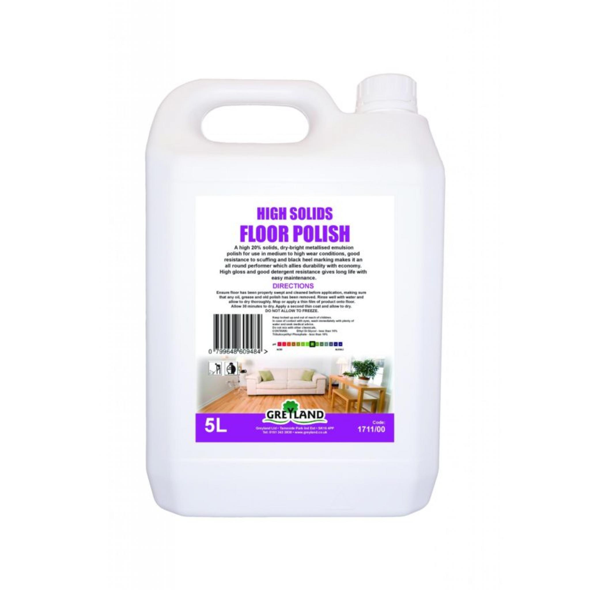 Floor polish 4x5lt - Lime Sustainable Supplies