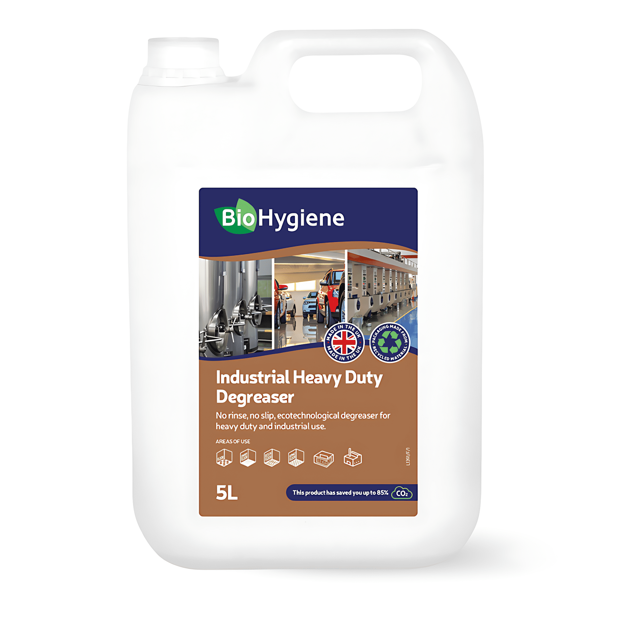 BioHygiene Industrial Heavy Duty Degreaser 2x5ltr - Lime Sustainable ...
